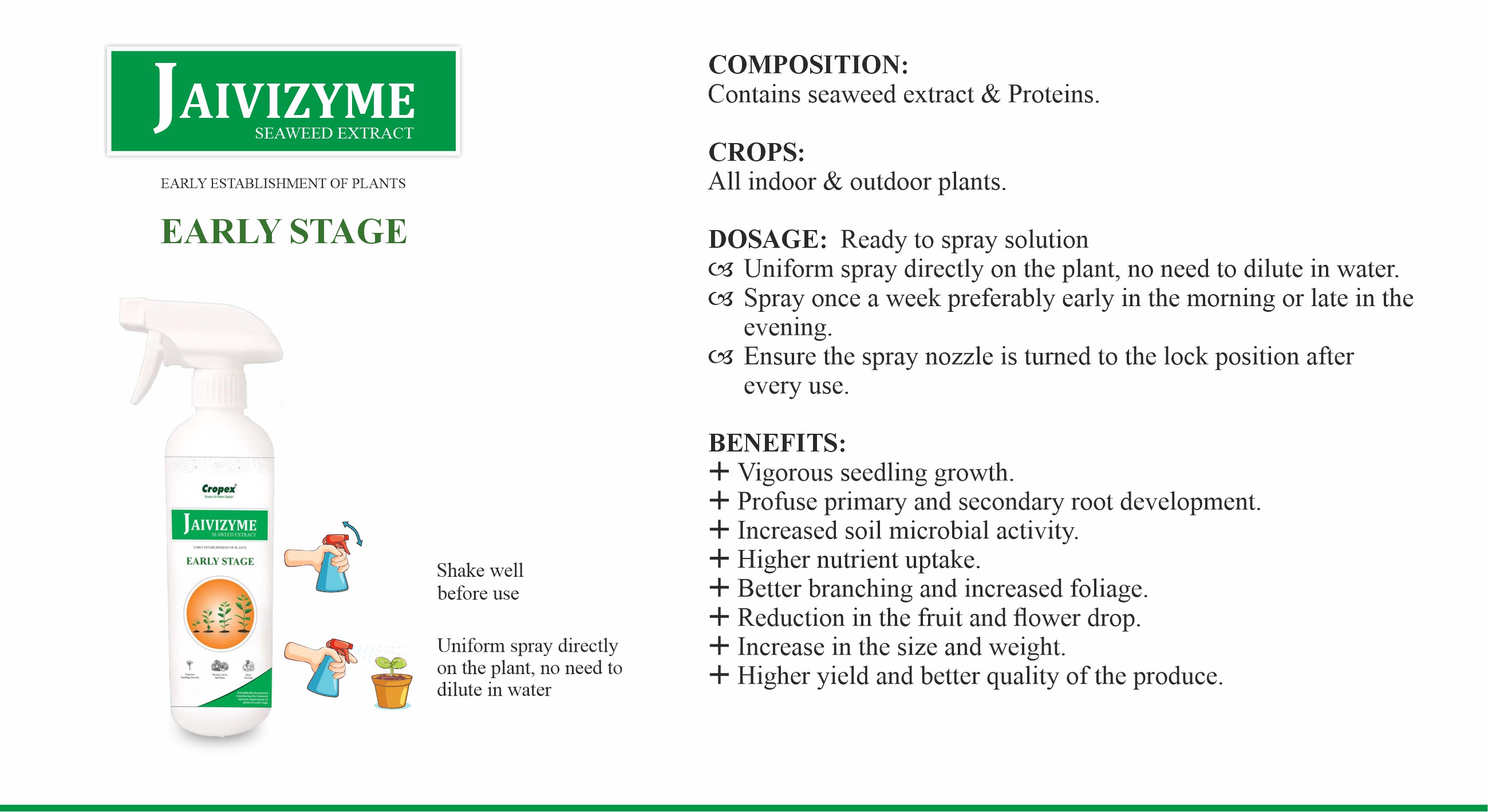 Organic Fertilisers | Cropex - Best Organic Agri Product