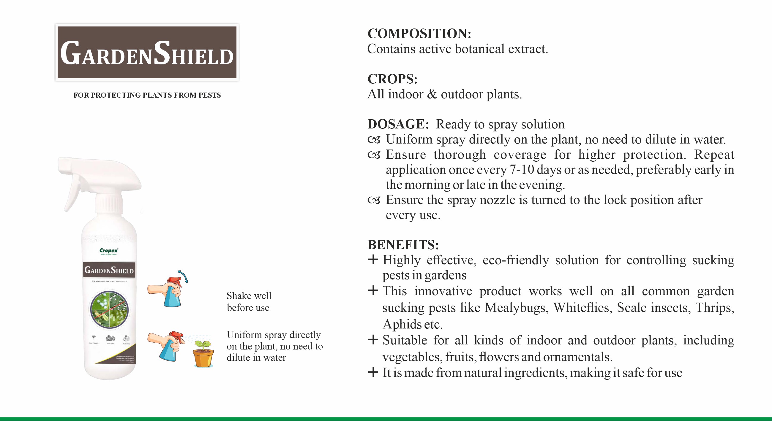 Garden Health | Cropex - Best Organic Agri Product