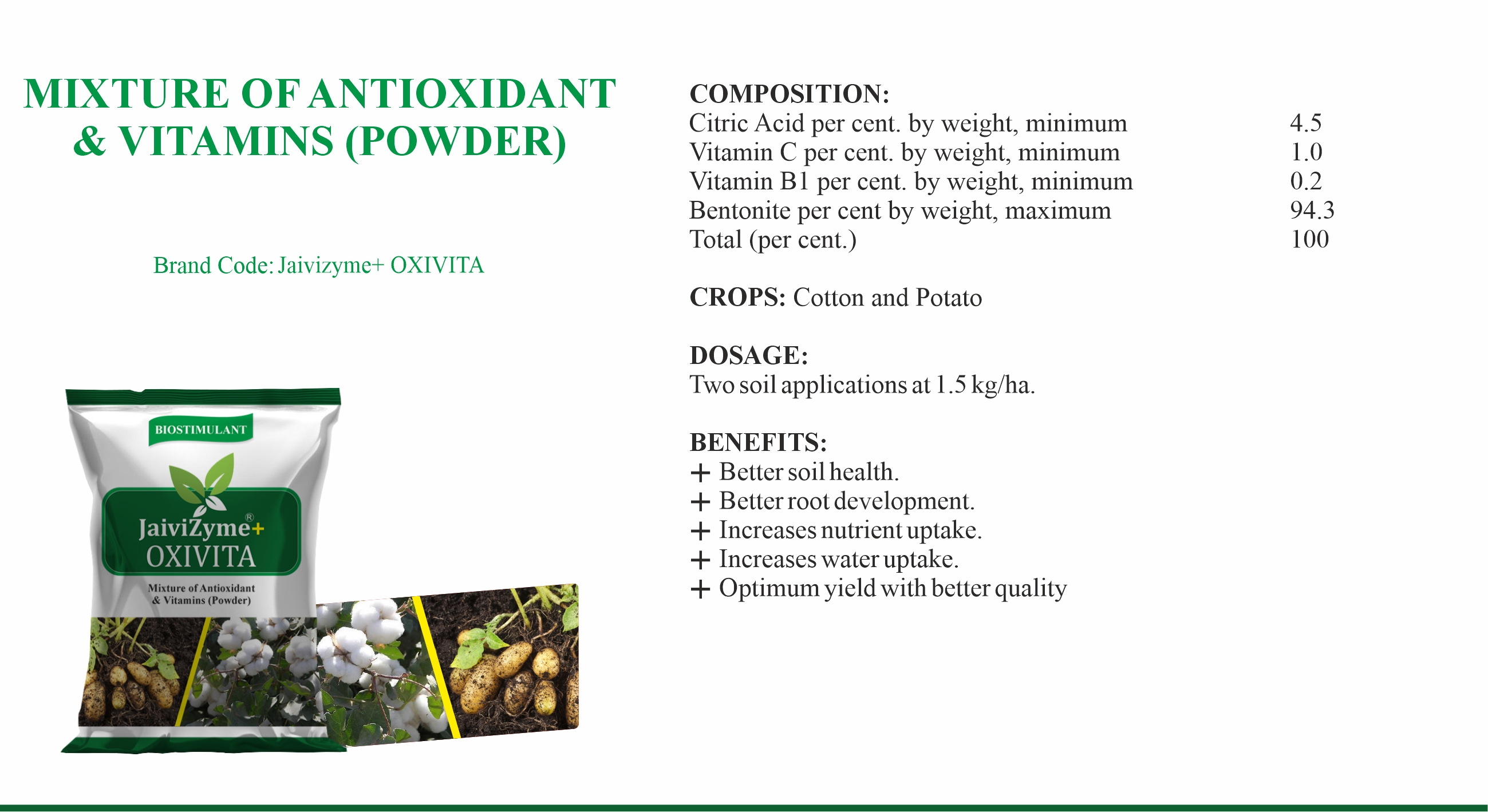 Biostimulants | Cropex - Best Organic Agri Product