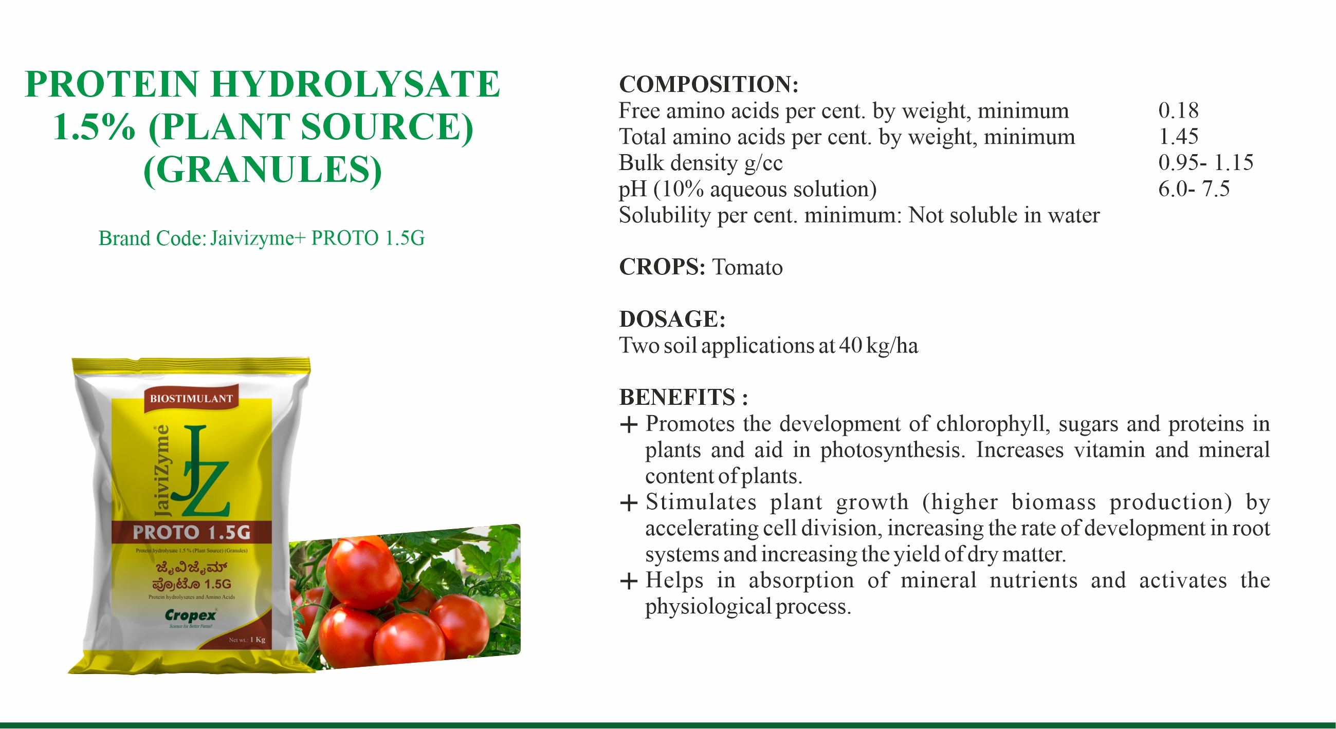 Biostimulants | Cropex - Best Organic Agri Product