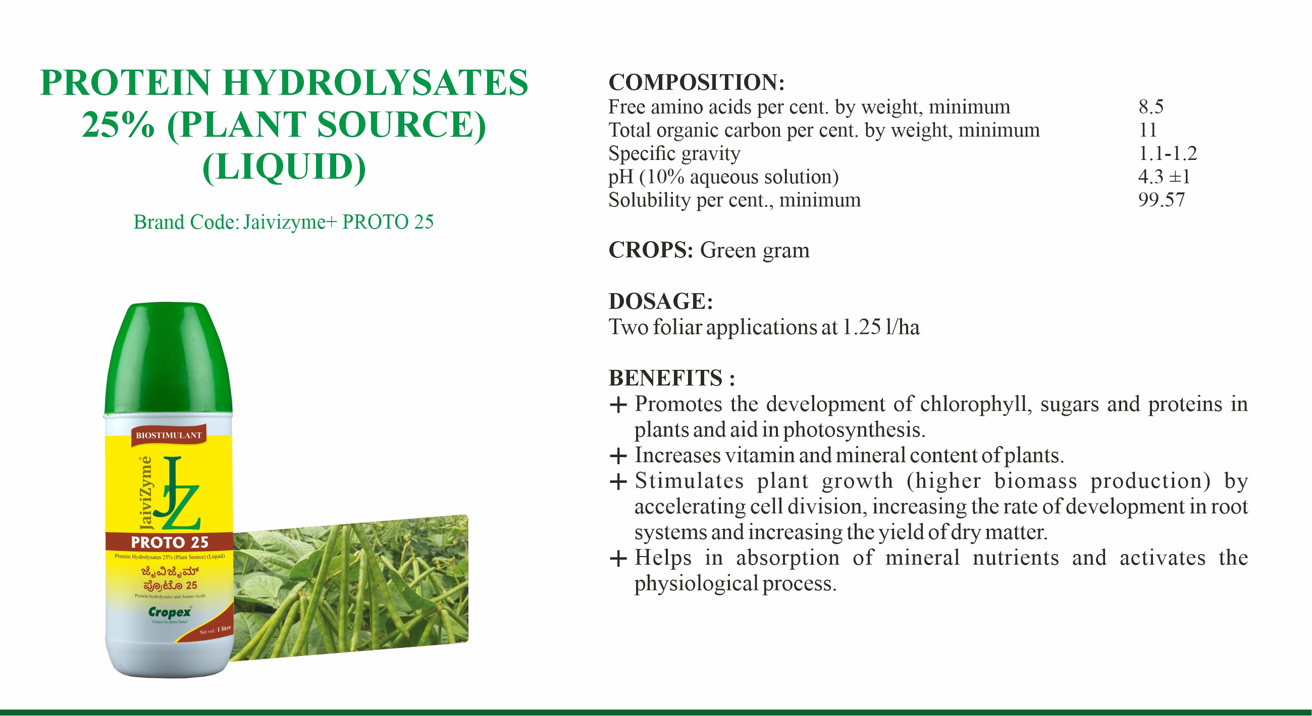 Biostimulants | Cropex - Best Organic Agri Product